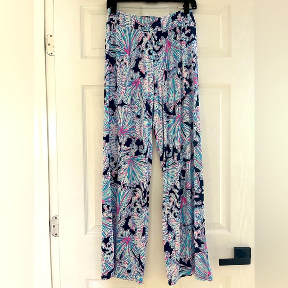 Lilly Pulitzer | Pants & Jumpsuits | Lilly Pulitzer Palazzo Pants ...